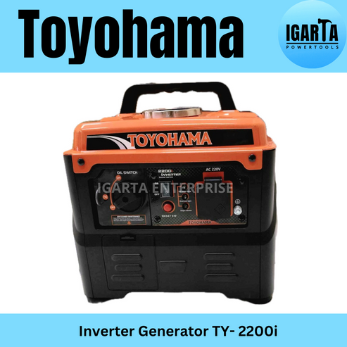 Toyohama TY-2200i Inverter Generator – Igarta Enterprise Power Tools ...