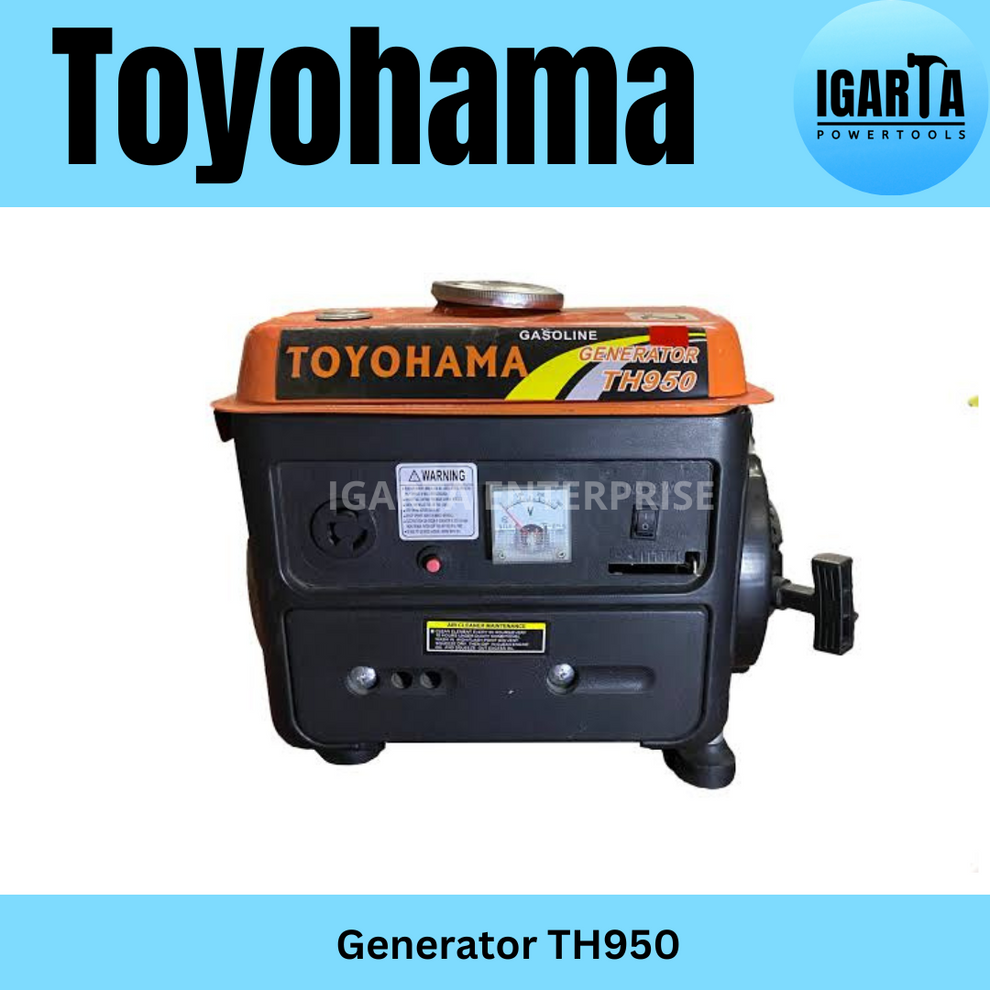 Toyohama TH950 Gasoline Generator – 650W, 220V, 60Hz – Igarta ...