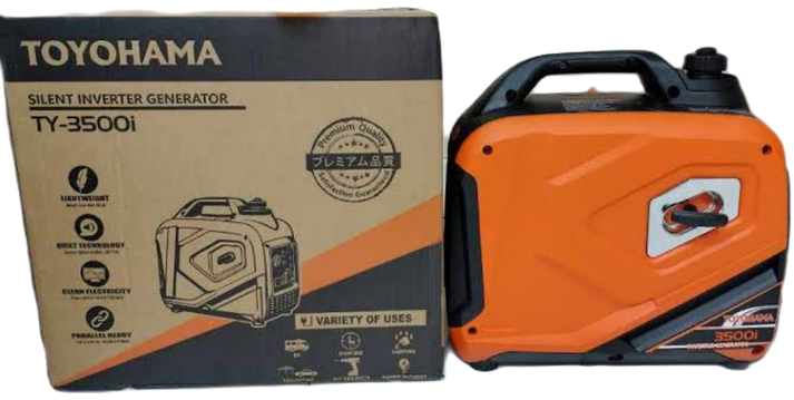 Toyohama Gasoline Silent Inverter Generator 3500i – Igarta Enterprise ...