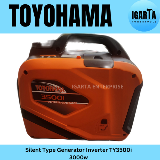 Toyohama Gasoline Silent Inverter Generator 3500i – Igarta Enterprise ...