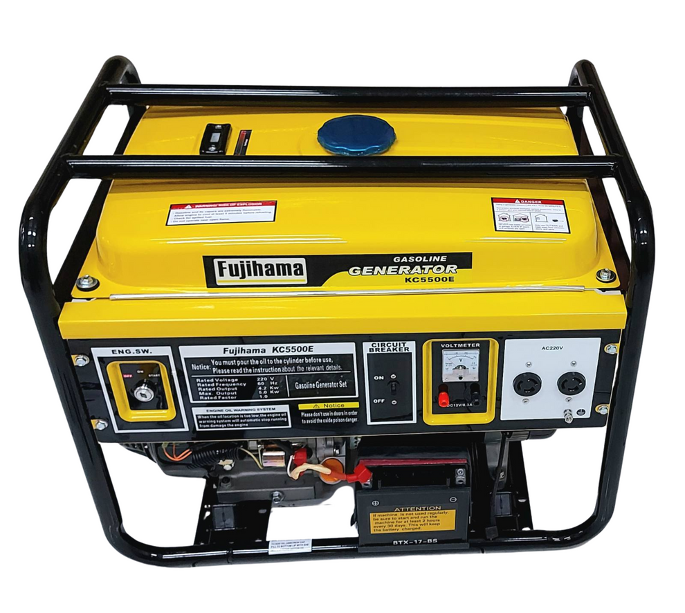 Fujihama KC5000e 5000W Generator – 10HP, Dual Start, 4-Stroke – Igarta ...