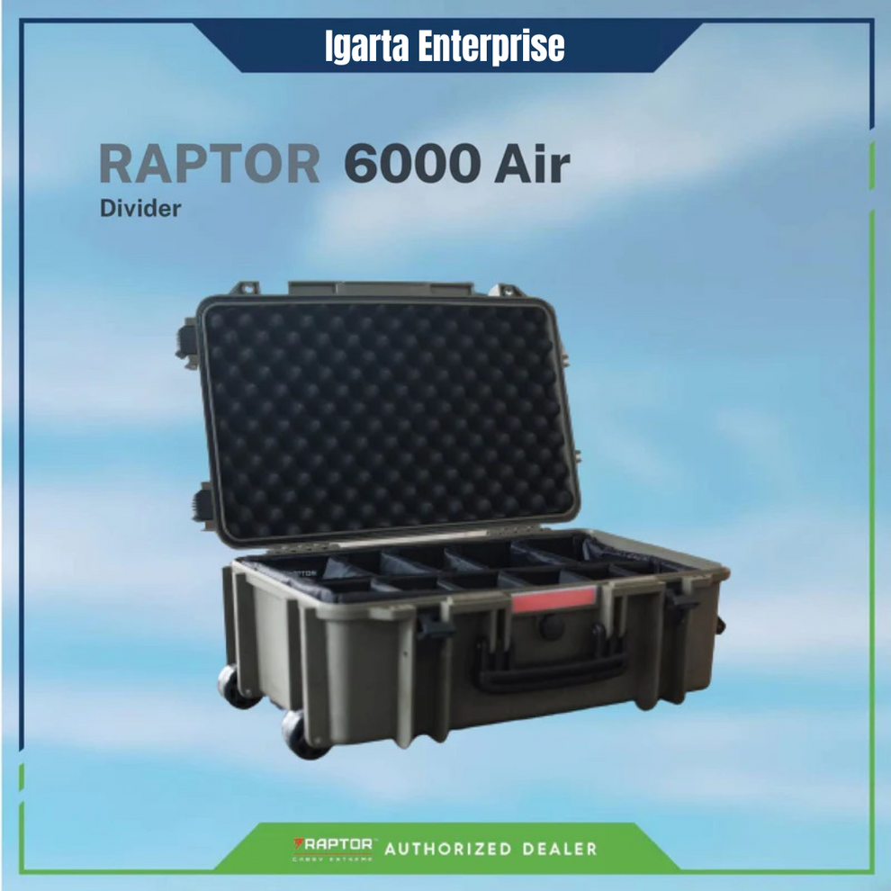 Raptor 6000 Air Divider Black – Igarta Enterprise Power Tools And Home ...