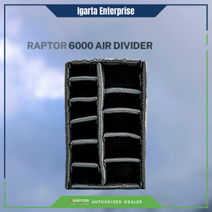 Raptor 6000 Air Divider Black – Igarta Enterprise Power Tools And Home ...